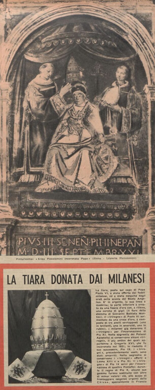 Jak mogła wyglądać tiara papieska Pawła VI? – Caeremoniale Romanum